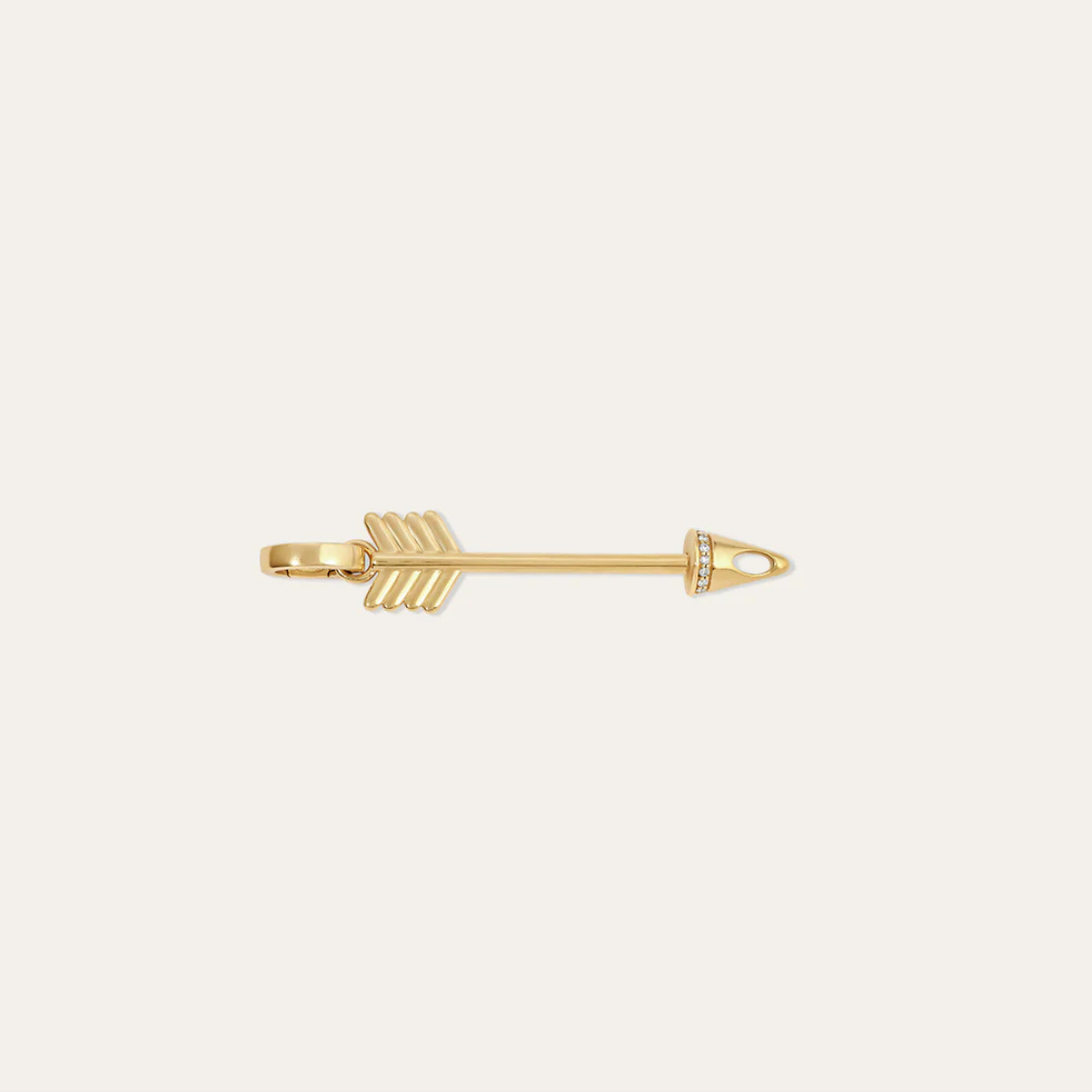14K Diamond Arrow Hinged Charm – LADDER
